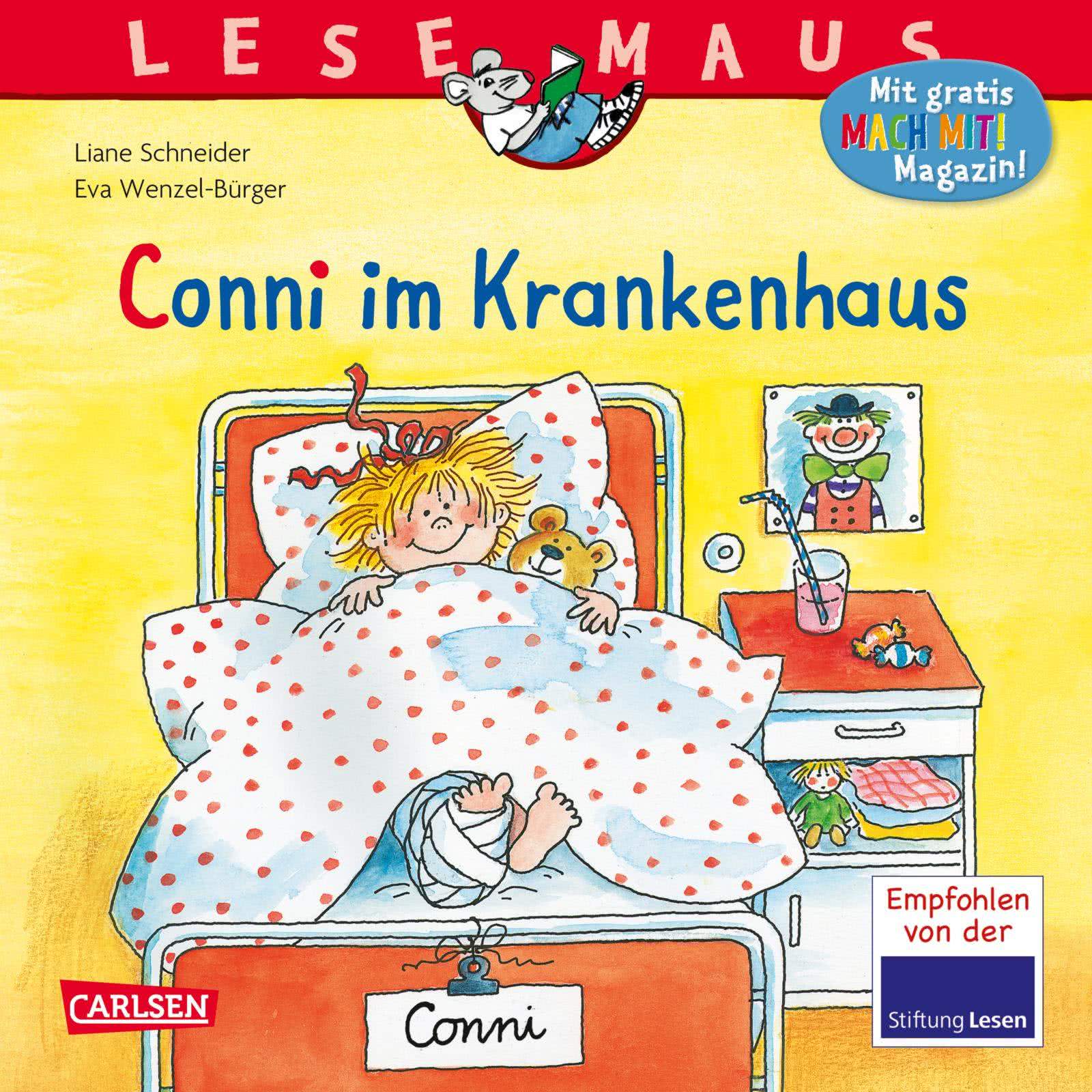 LESEMAUS 60: Conni im Krankenhaus | Carlsen
