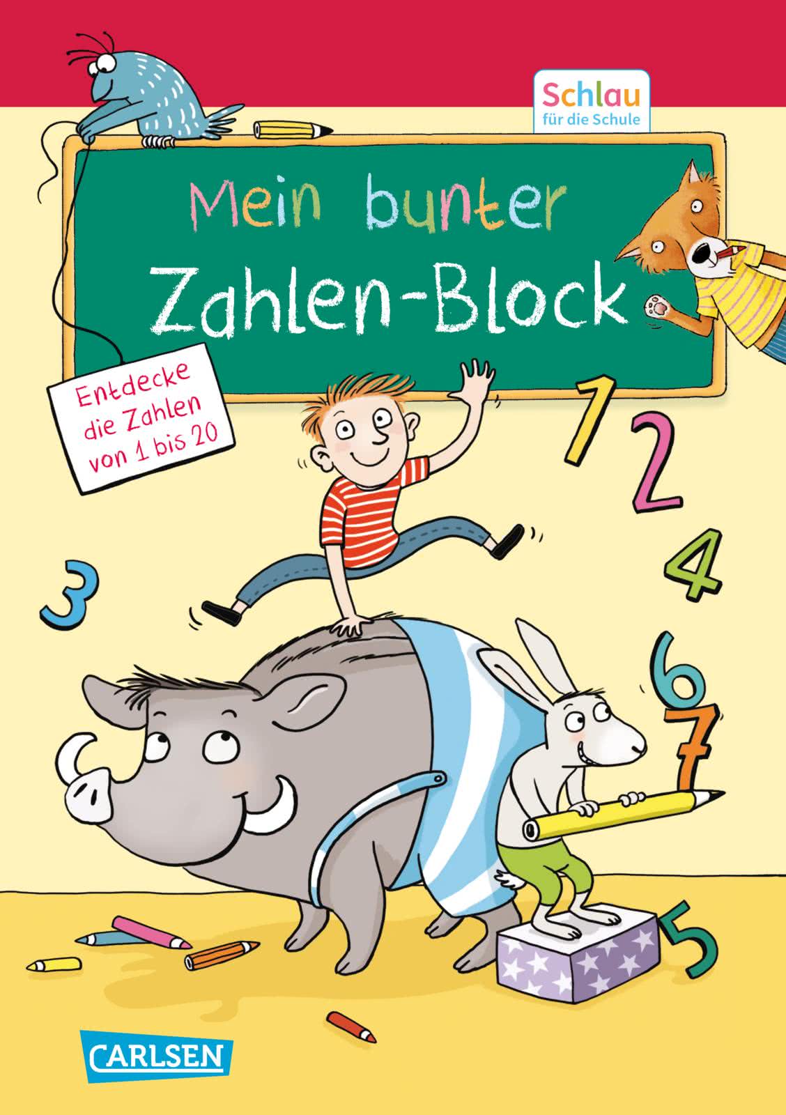 Schlau für die Schule: Mein bunter Zahlen-Block