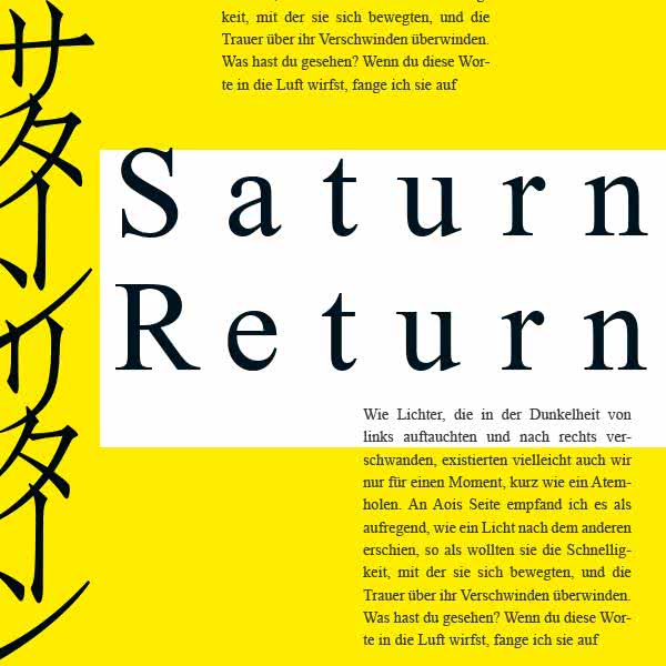 Saturn Return | Carlsen